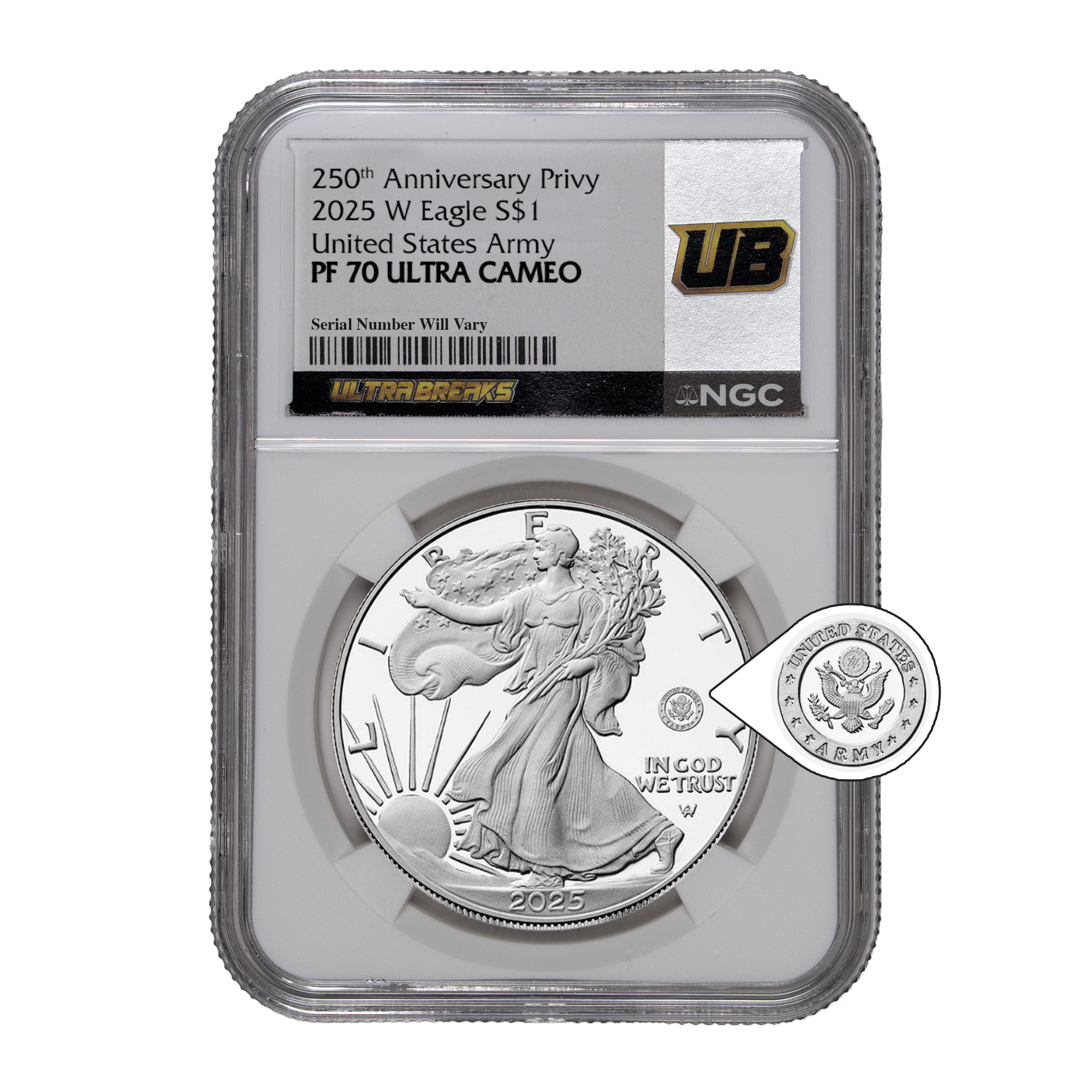 UltraBreaks Privy Power Elite: Silver Eagle Special Edition